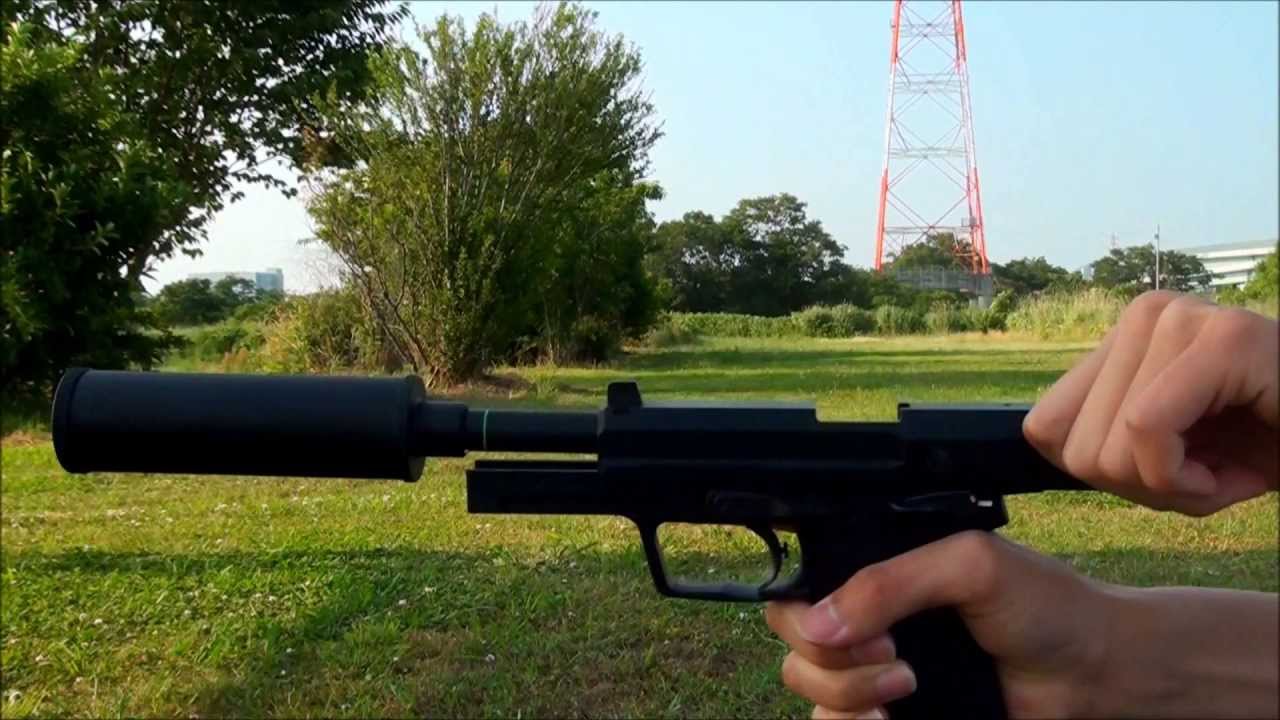 KSC USP.45 タクティカル GBB with Suppressor - YouTube