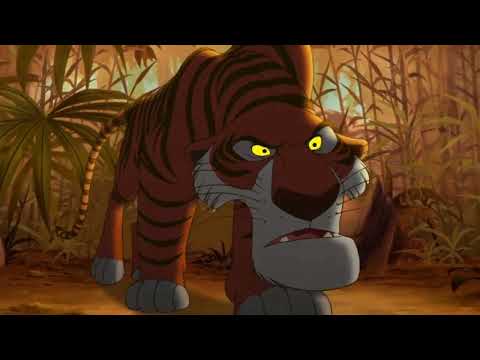 The Jungle Book 2 - Shere Khan chases Mowgli [English]