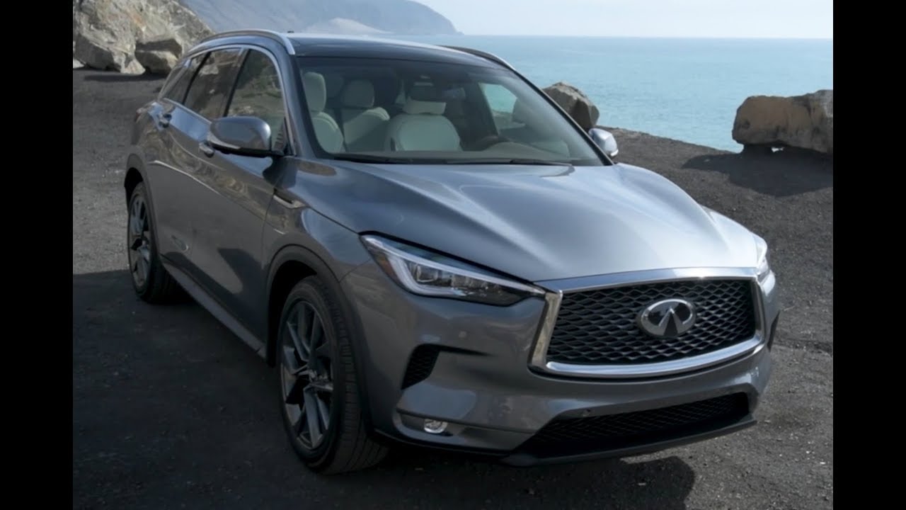 2019 Infiniti QX50 Preview in Grey - YouTube
