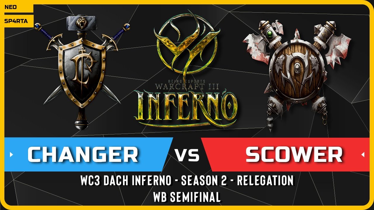 WC3 - [HU] Changer vs Scower [ORC] - WB Semifinal - WC3 DACH Inferno ...