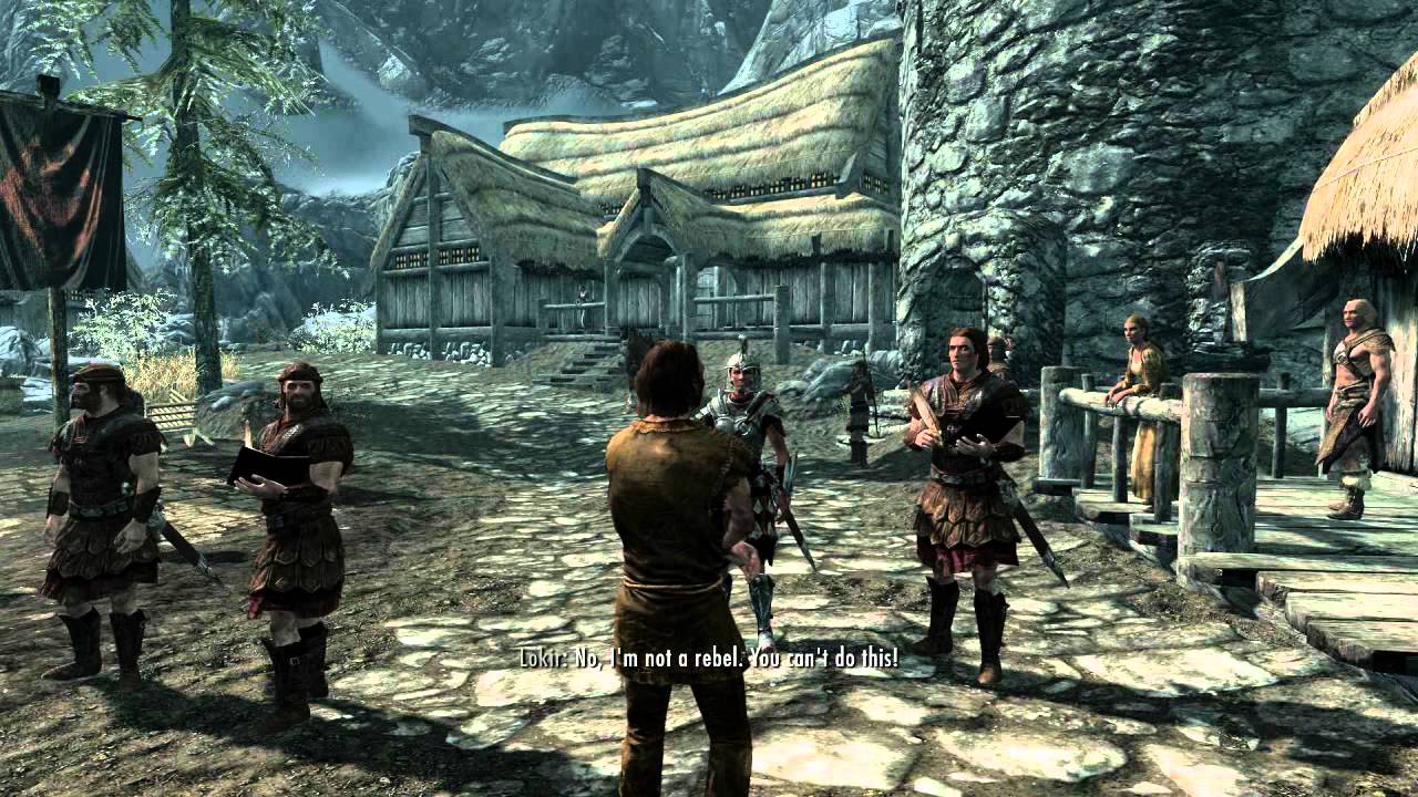 Skyrim - Lets Play Ep: 1 - YouTube