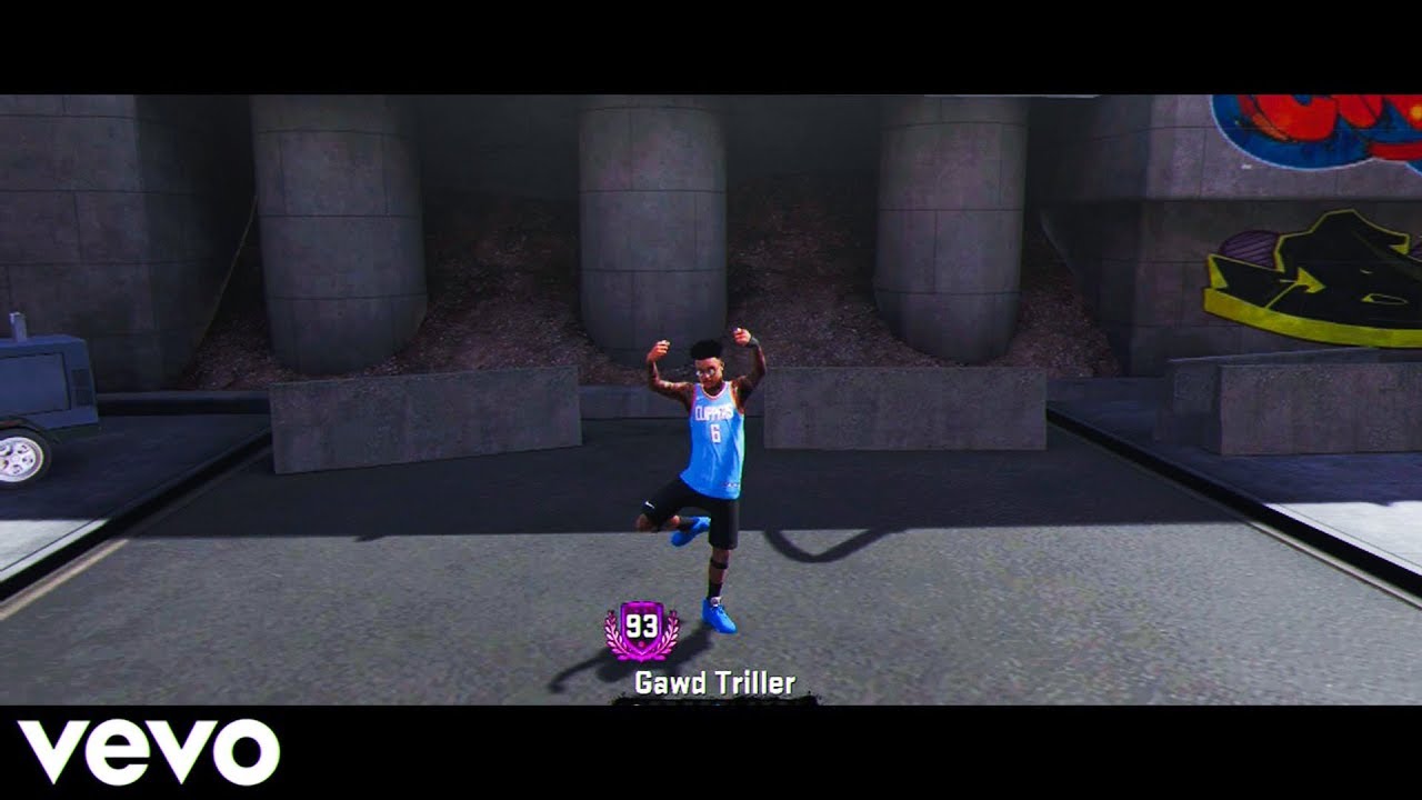 NBA 2K18 - CHILL IN PEACE (2K DISS) - Gawd Triller - YouTube