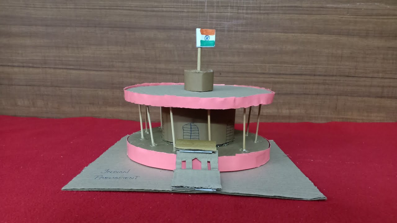 How to do Simple model of Indian Parliament for school project with ...
