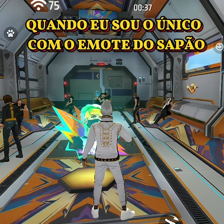quando eu sou o único com o emote do sapão #freefire #memefras # ...
