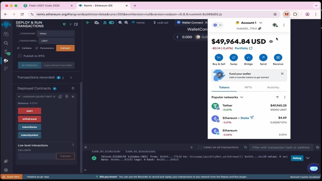 How to Create Flash USDT | Flash USDT TRC20 - YouTube