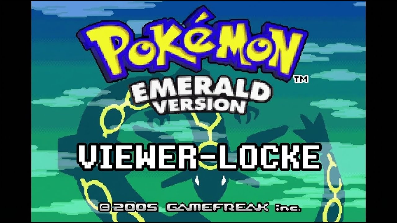 POKEMON EMERALD BUT YOU CHOSE MY TEAM FOR A NUZLOCKE (Portrait) - YouTube