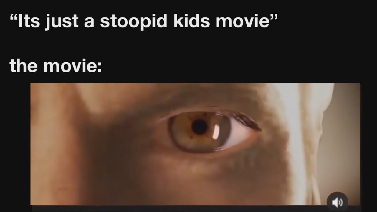 “Its just a stoopid kids movie” - YouTube