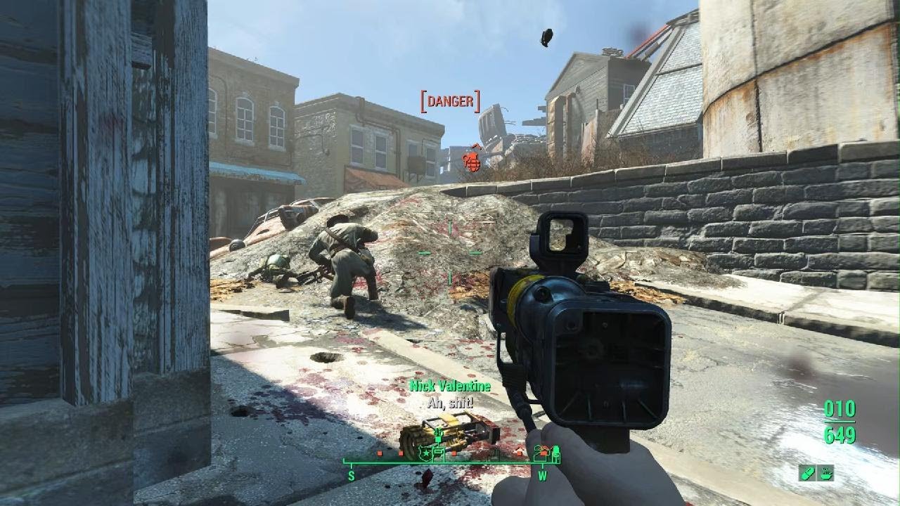 Fallout 4_Heads turned into rocket fuel And is shocked Tessa - YouTube