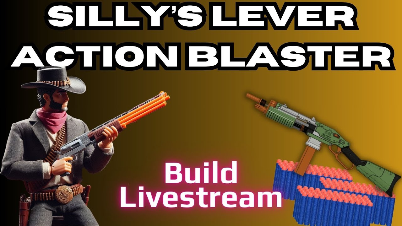 3D Printed Nerf Blaster Build - THE SLAB (attempt 2) #livestream - YouTube