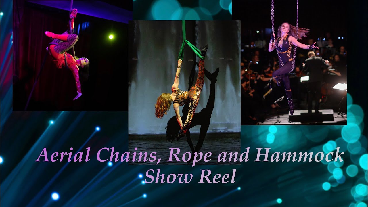 Aerial chains, rope and hammock - show reel - YouTube