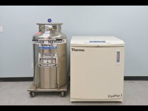 Thermo CryoPlus 3 Cryogenic Storage System ID 23553 - YouTube