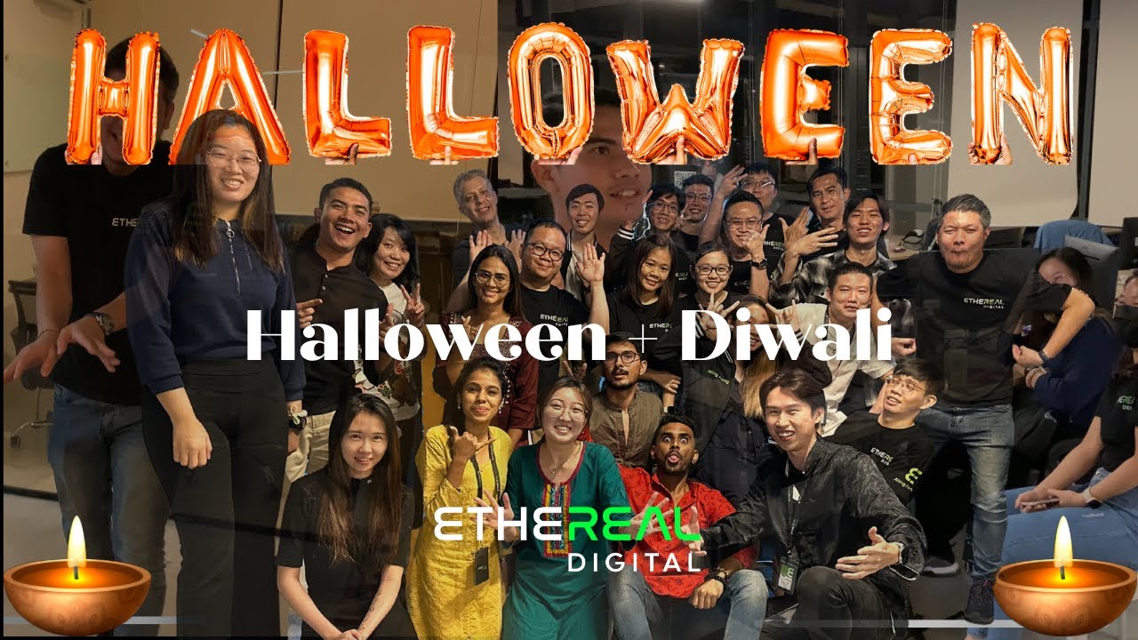 Halloween + Diwali = Hallowali ? | Ethereal Digital Festive Party 👻 ...