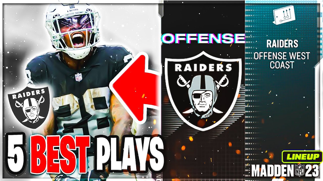 THE 5 BEST PLAYS IN THE LAS VEGAS RAIDERS OFFENSIVE PLAYBOOK - YouTube