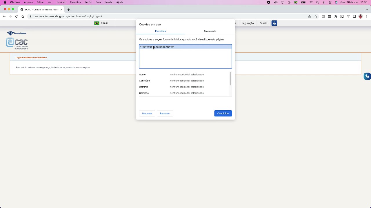 Como corrigir erro de acesso ao eCAC da Receita Federal - YouTube