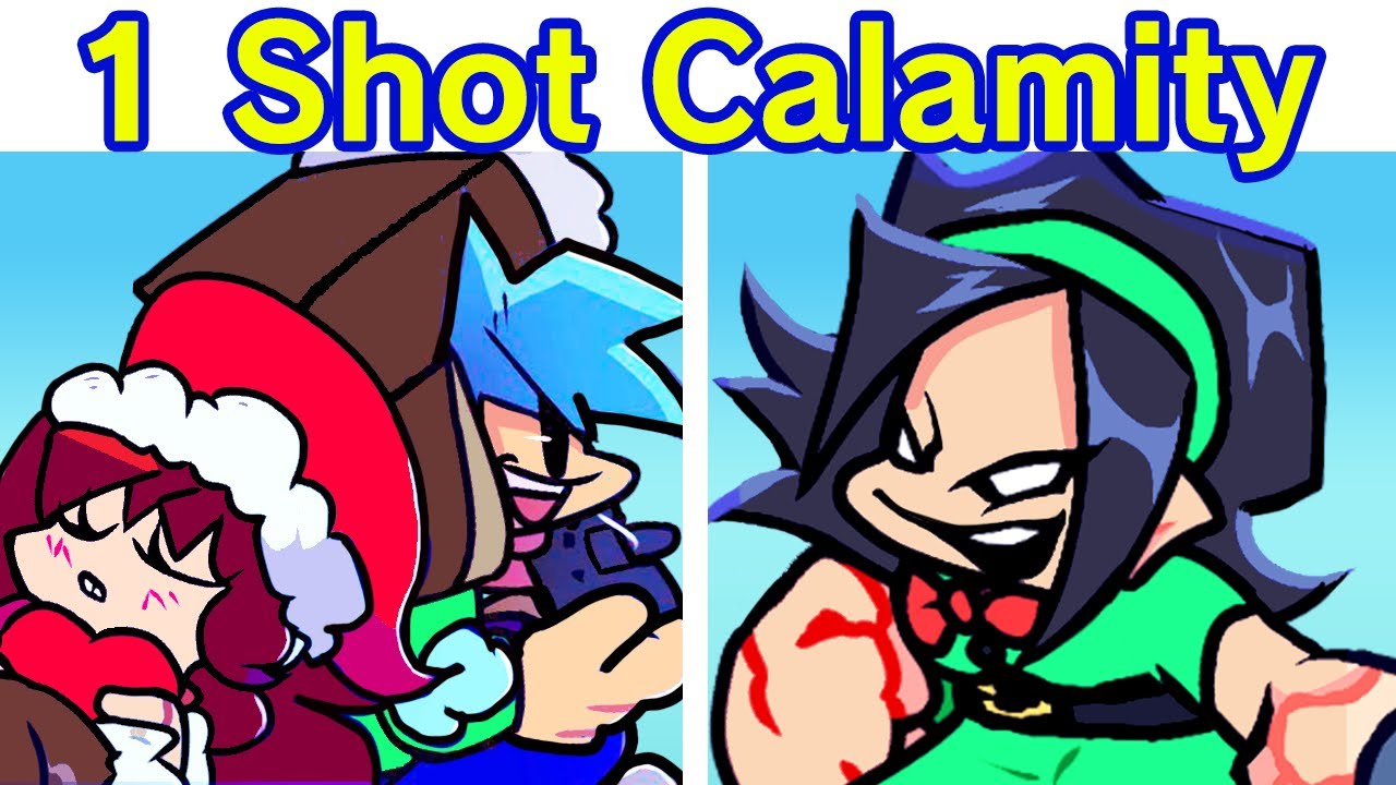 Friday Night Funkin' One Shot Calamity, Holiday Mod (FNF MOD) (GF ...