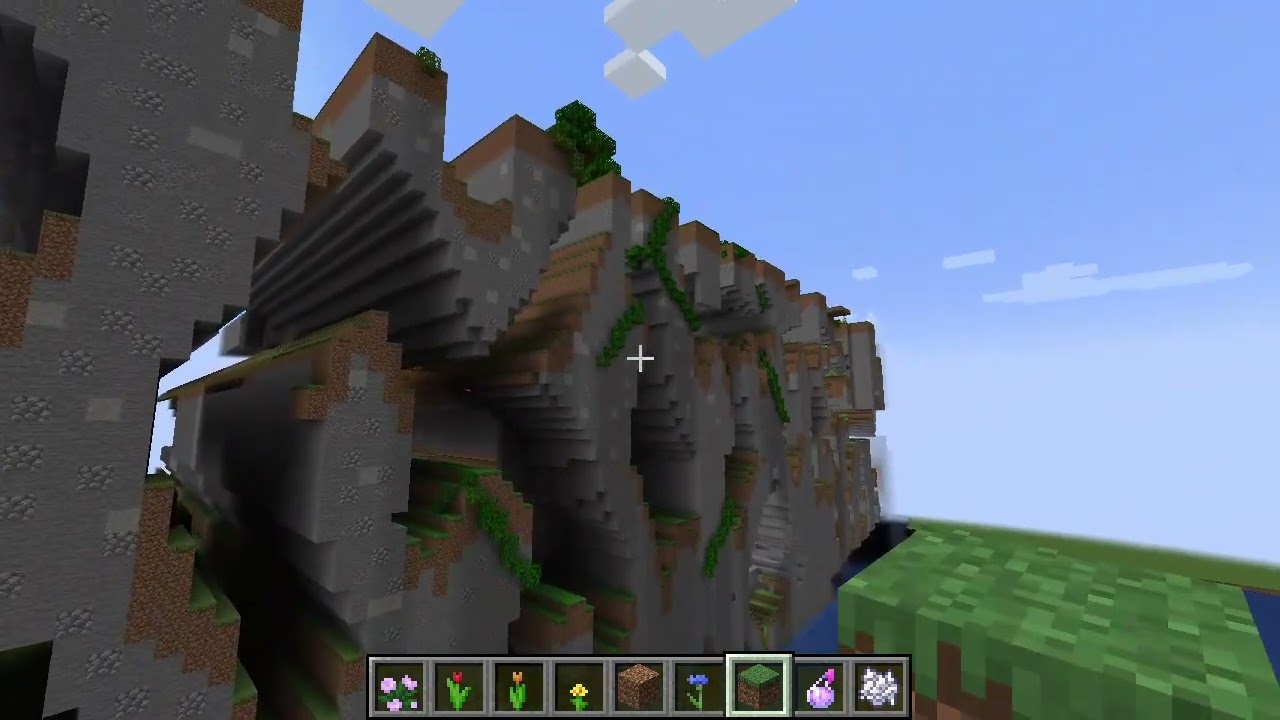 Minecraft Creative: THE EDGE FAR LANDS! - YouTube