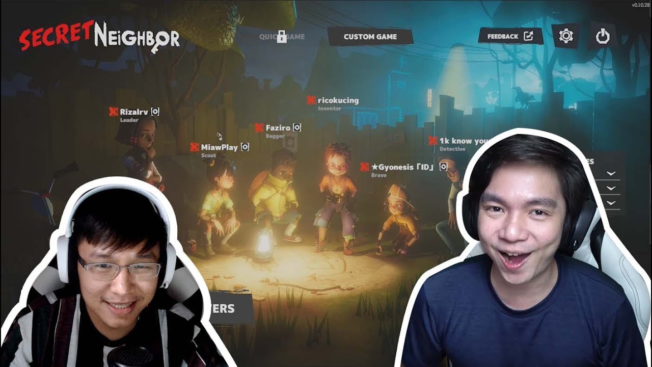 Diajarain MIAWAUG Main Secret Neighbor ! - YouTube