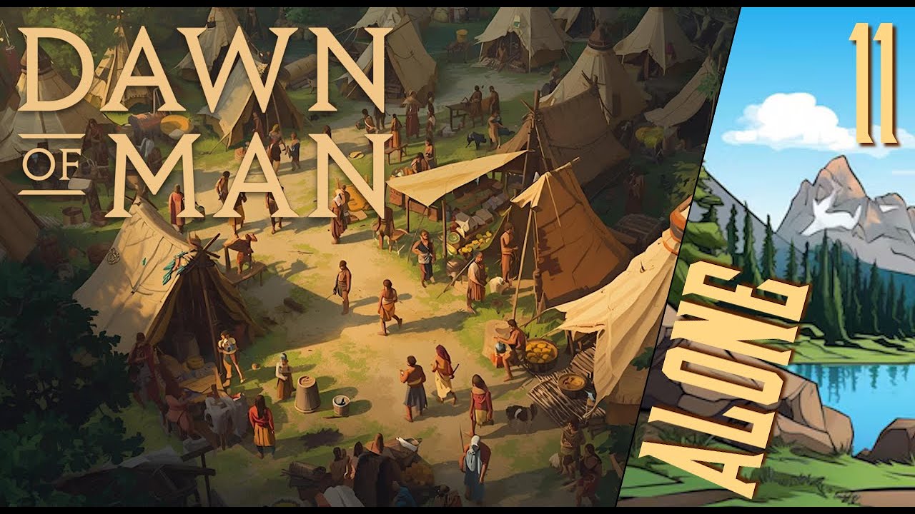 Dawn Of Man: S11 Ep05 - Alone - Can we Feed 50 people? - YouTube