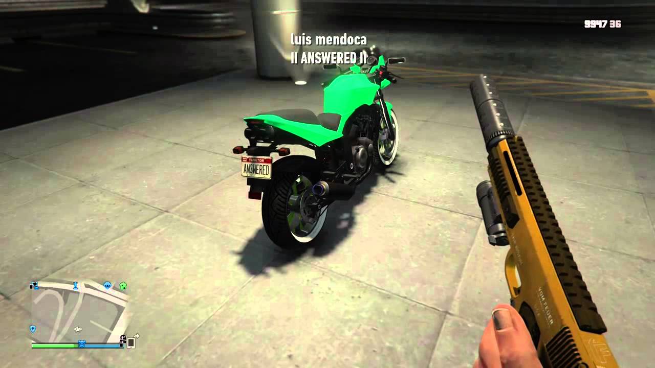 GTA5 MODDED VADER MOTORBIKE FREE - YouTube