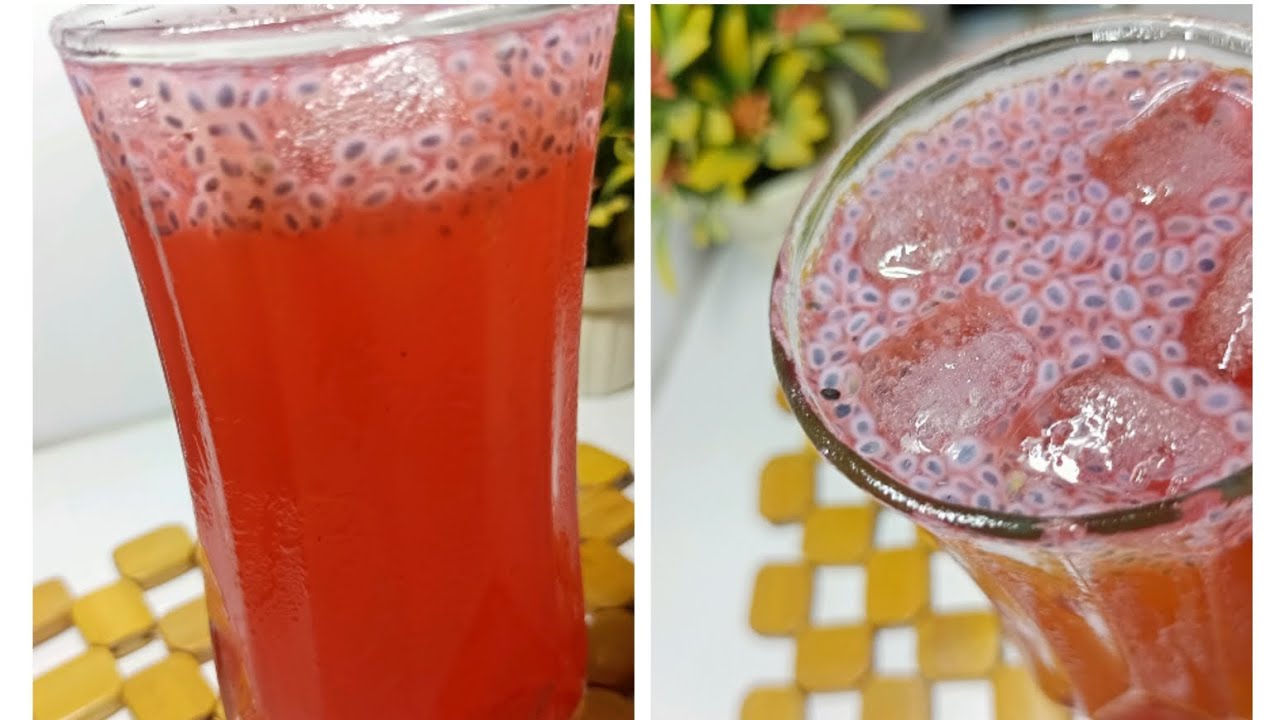 Summer Refreshing Drink 🍷 Rooh Afza New Drink Recipe By Esha k kitchen ...