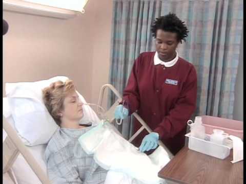 Irrigating a Nasogastric Tube - YouTube