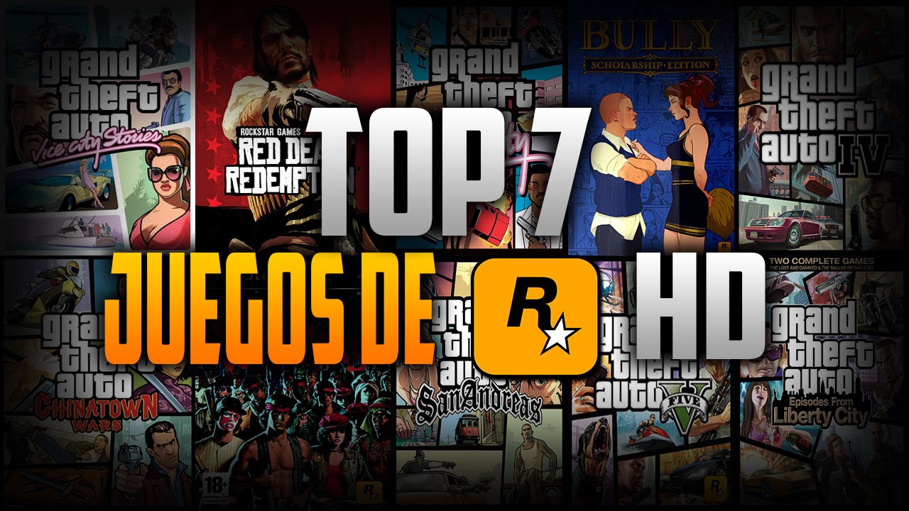 Top 7 Juegos de Rockstar Games|LOQUENDO|HD - YouTube