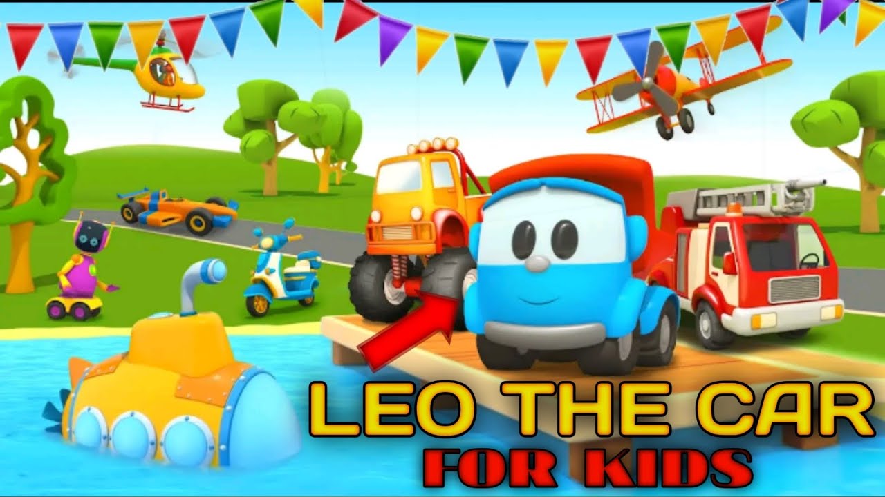 Leo Animated Car Cartoon For Kids | Im-Leo-The-Car |#animation #cartoon ...
