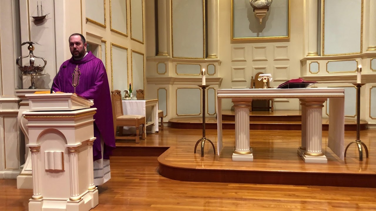 Father Jim's Homily (3-29-20) - YouTube