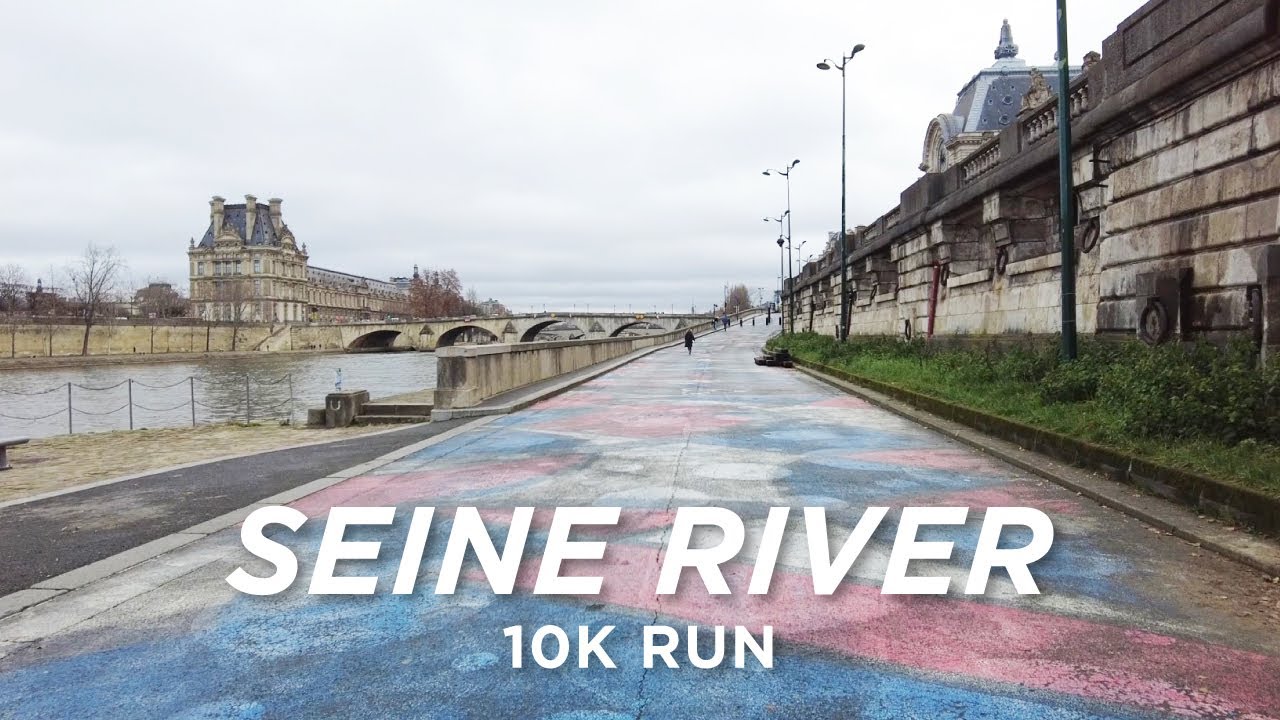Paris - Seine River Virtual Run (10K) - YouTube