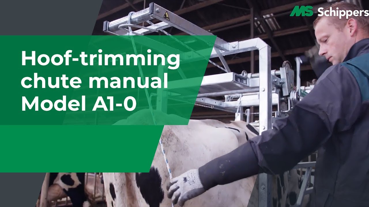 Hoof-trimming chute Manual | model A1-0 - YouTube