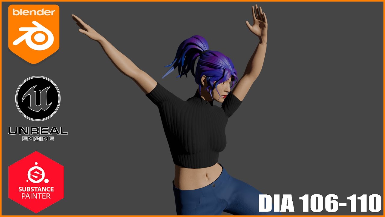 APRENDIENDO BLENDER DESDE CERO!! | TIME LAPSE DIA 106-110| CREANDO ...