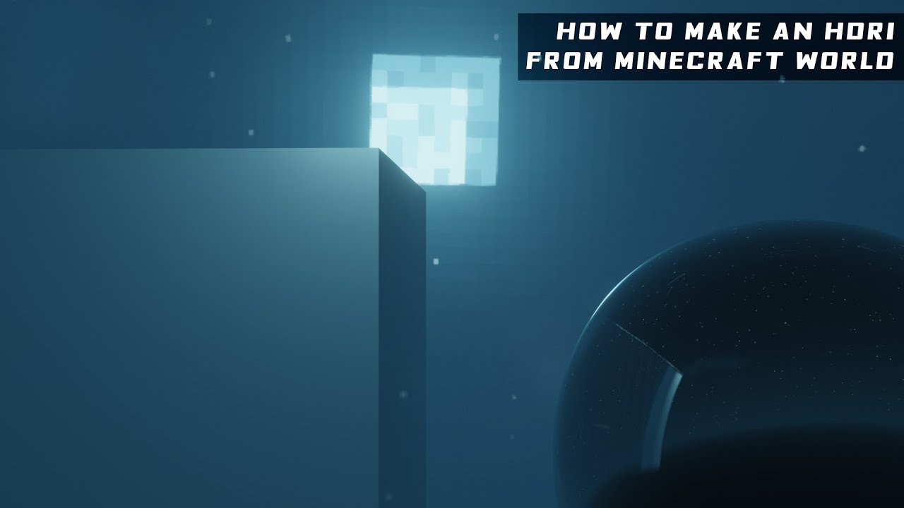 How to get realistic lighting for 3D Minecraft shots - YouTube