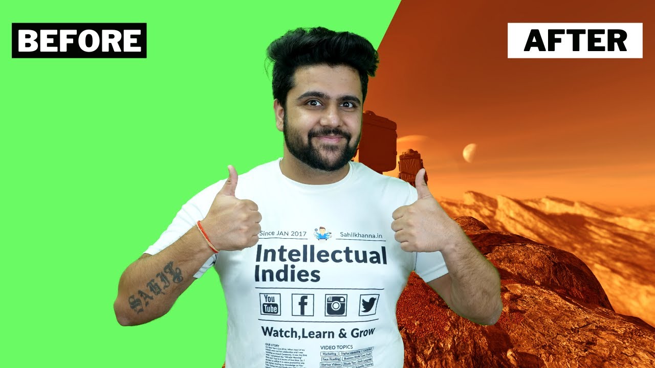 How to use GREEN SCREEN (Hollywood Level) - Everything you need to Know ...