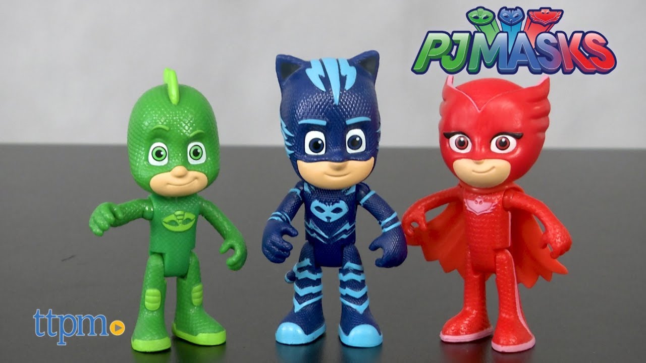 PJ Masks Catboy, Owlette & Gekko from Just Play - YouTube