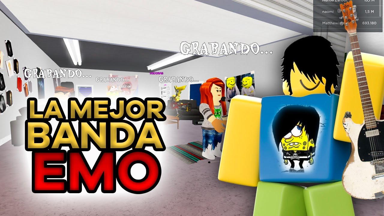 Creando nuestra banda EMO en ROBLOX! - YouTube