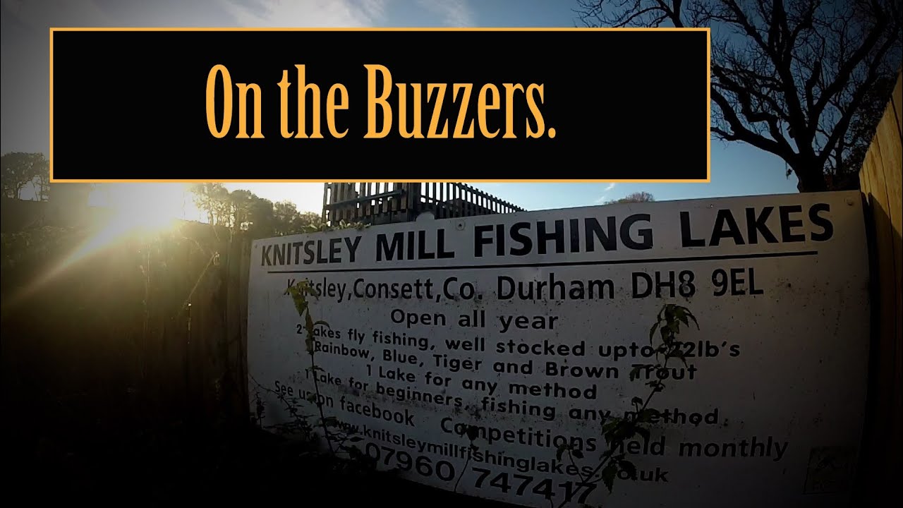 Fly fishing for Trout at Knitsley Mill Lakes - YouTube