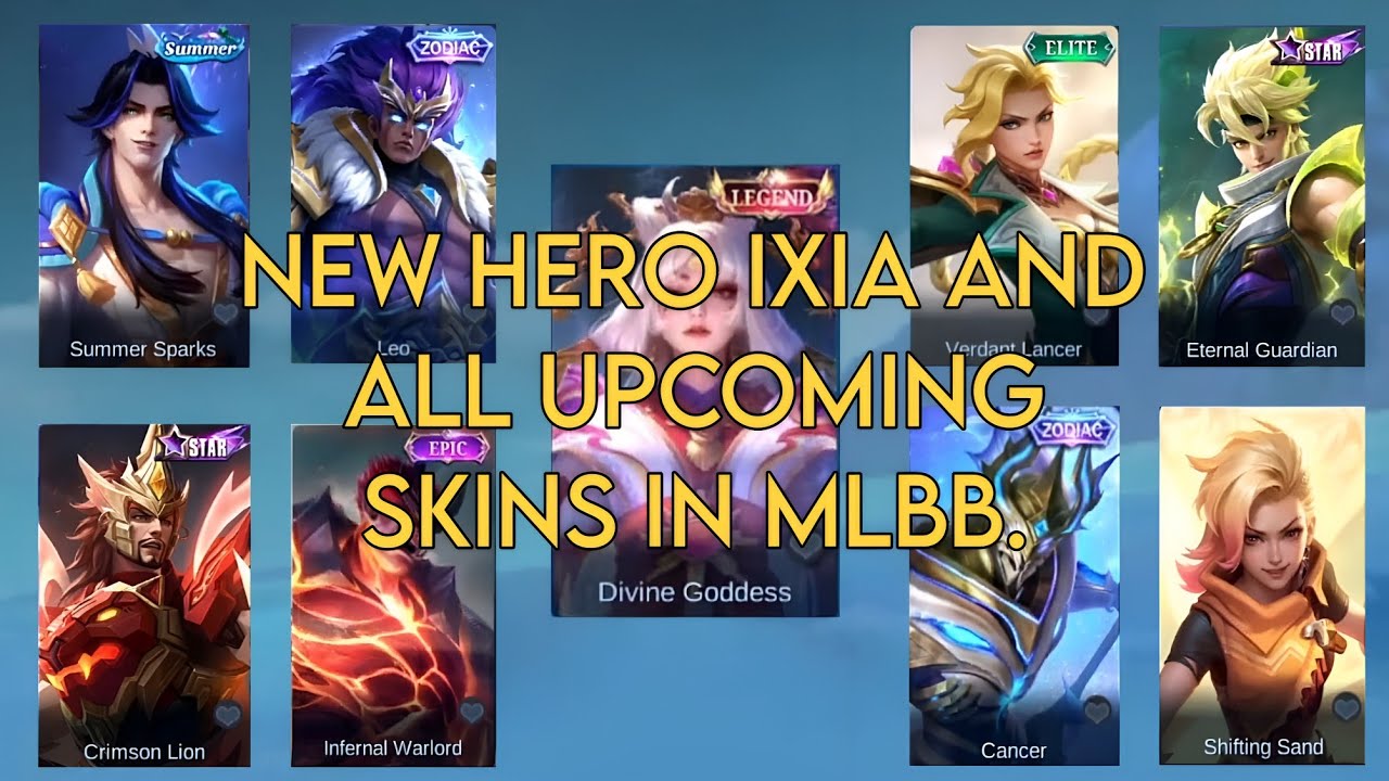 ALL UPCOMING SKINS IN MLBB | LUNOX LEGEND SKIN AND MANY MORE 🔥 #mlbb # ...