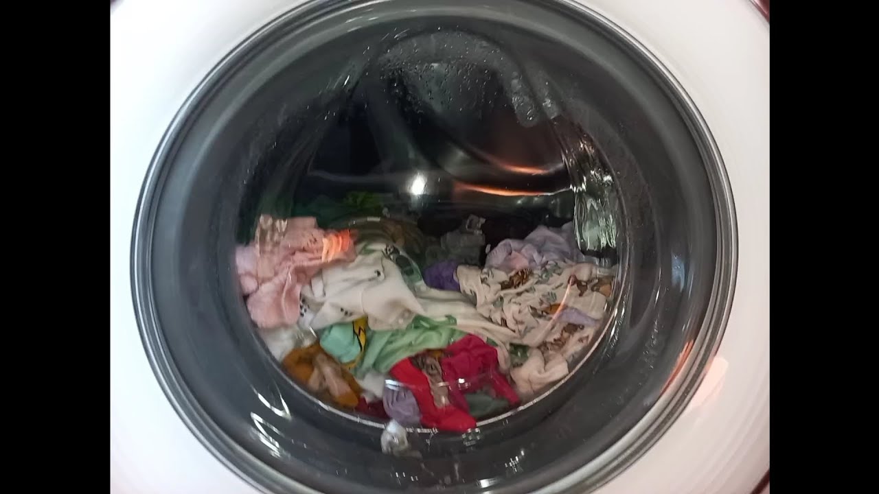 Whirlpool washing machine rinse - YouTube