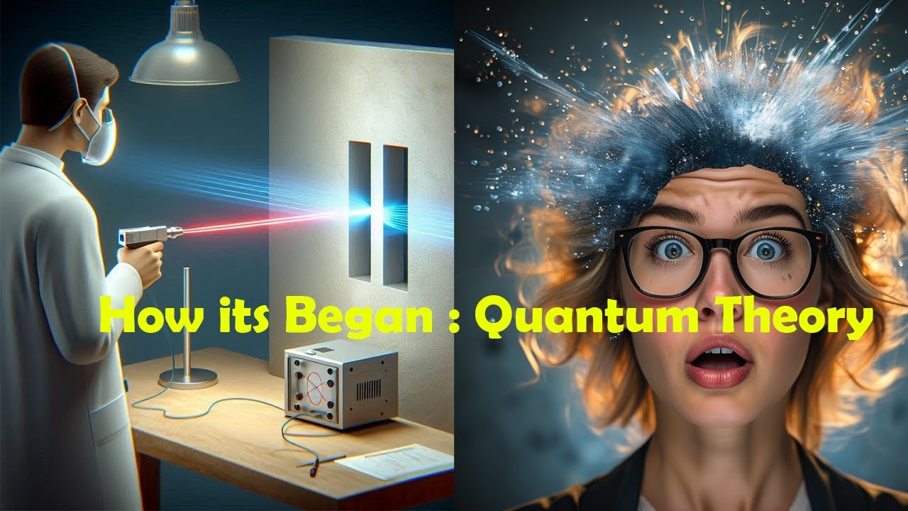 How Quantum Theory Began: The Story of the Double Slit Experiment! - YouTube