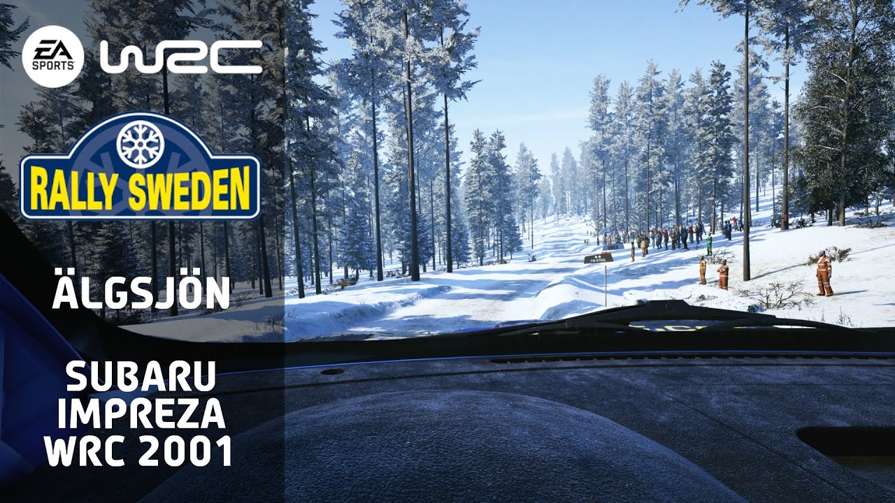 EA Sports WRC | Rally Sweden | Älgsjön | Subaru Impreza WRC 2001 | PS5 ...