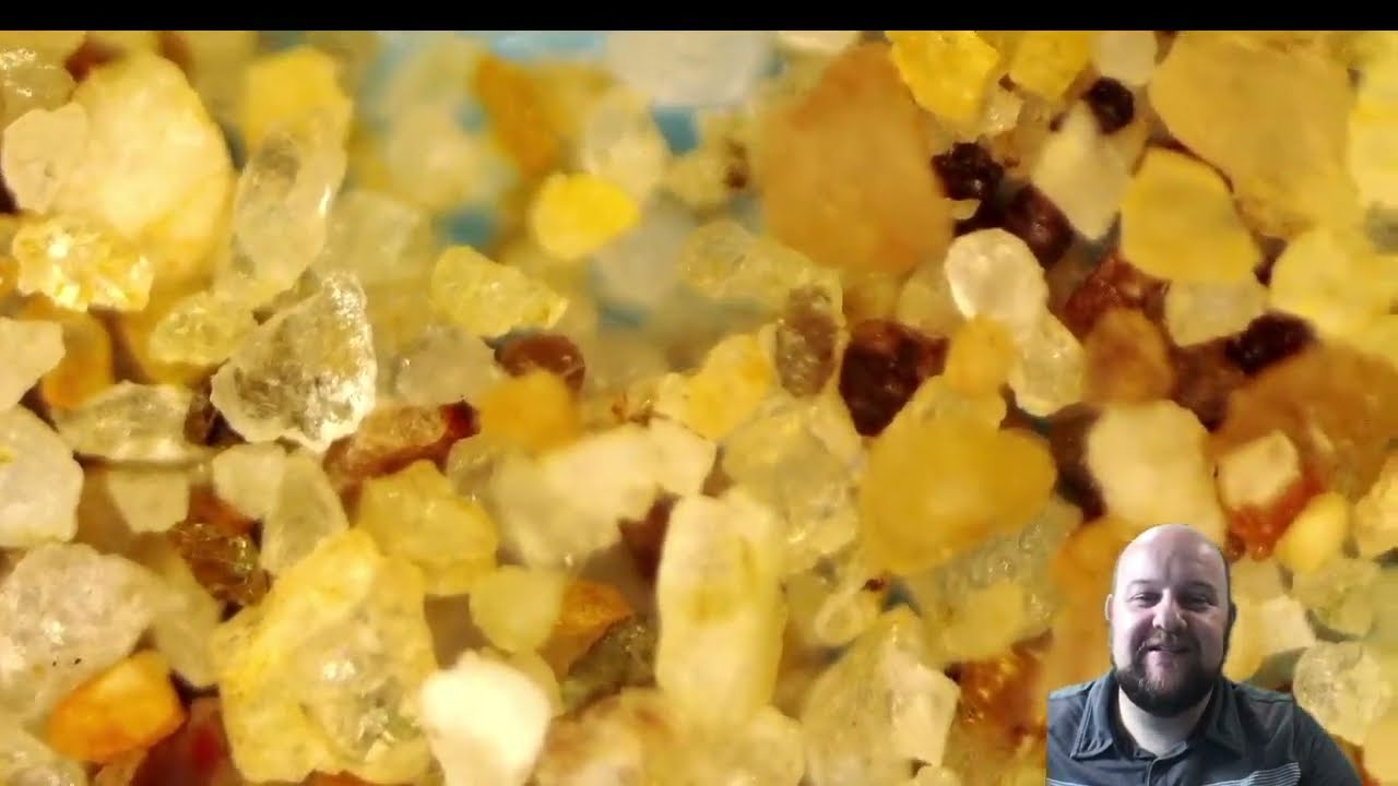 Beach Sand Vs Playground Sand Under the Microscope - YouTube