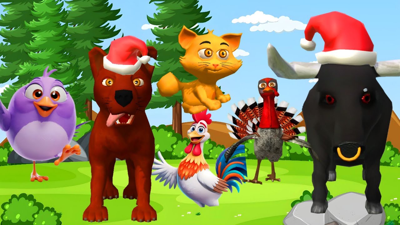 Toro Lolo y La Vaca Lola ‬- El tractor de la granja - LA GRANJA DE ...