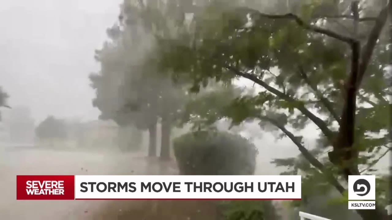 Utah gets hit with another round of severe weather, intense flooding ...