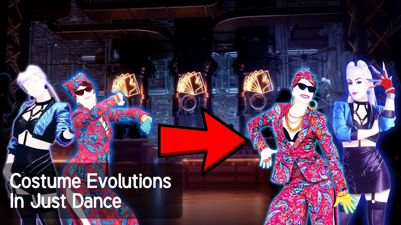 The Evolution of Costumes in Just Dance | Requested - YouTube