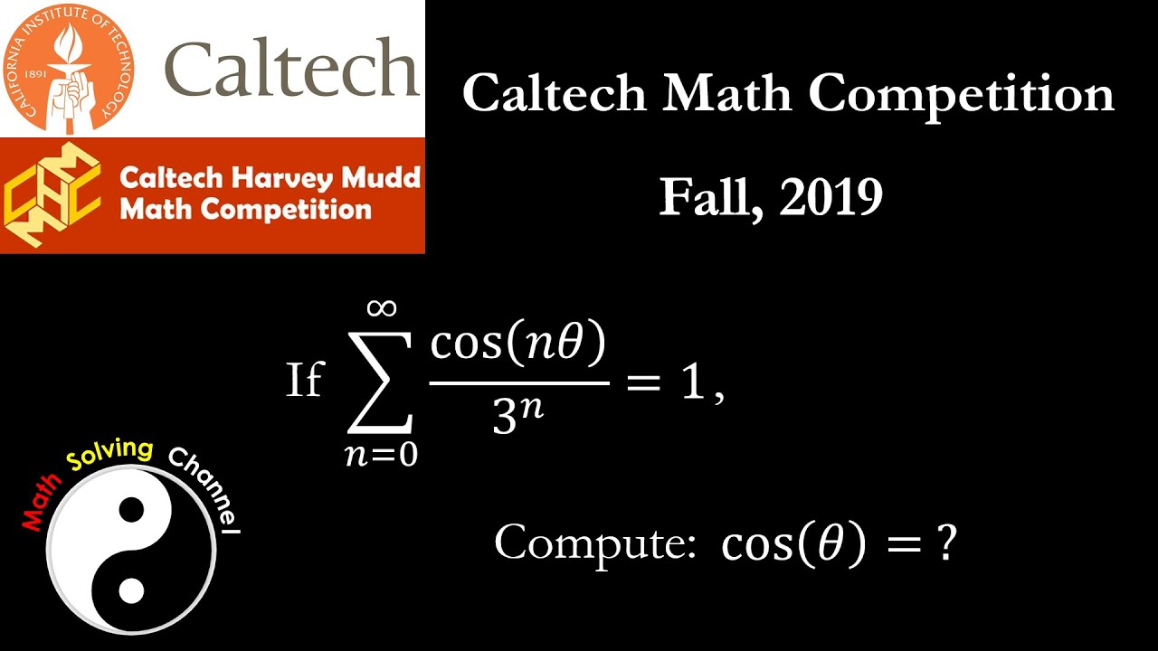 Caltech Math Competition 2019 Problem.7 CHMMC - YouTube