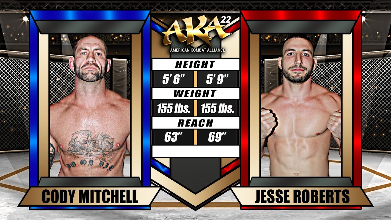 AKA 22 Fight 9 Cody Mitchell vs Jesse Roberts - YouTube