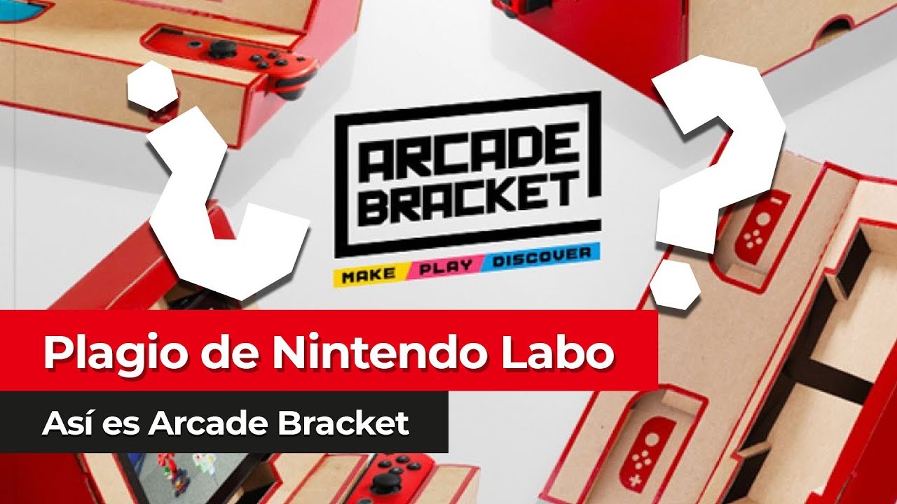 Plagio a Nintendo Labo | Así es Arcade Bracket - YouTube