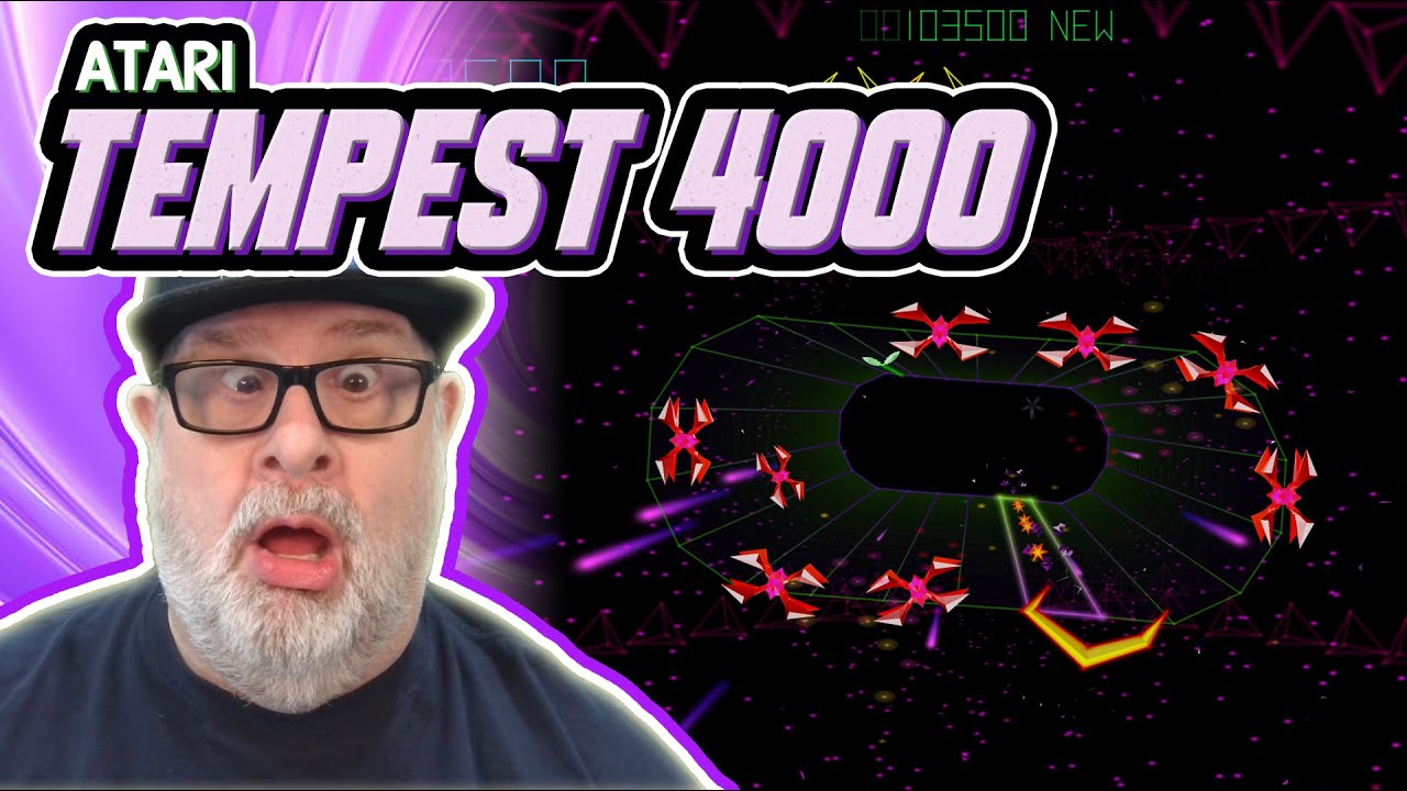 ATARI TEMPEST 4000 - Is it BETTER than TEMPEST 2000? Retro Bliss Live! - YouTube