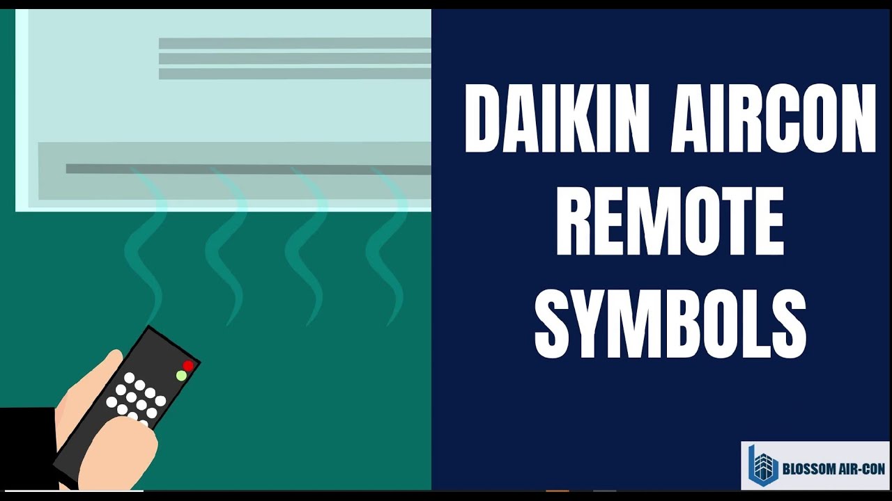 Confused by the symbols on your Daikin aircon remote You re not alone ...