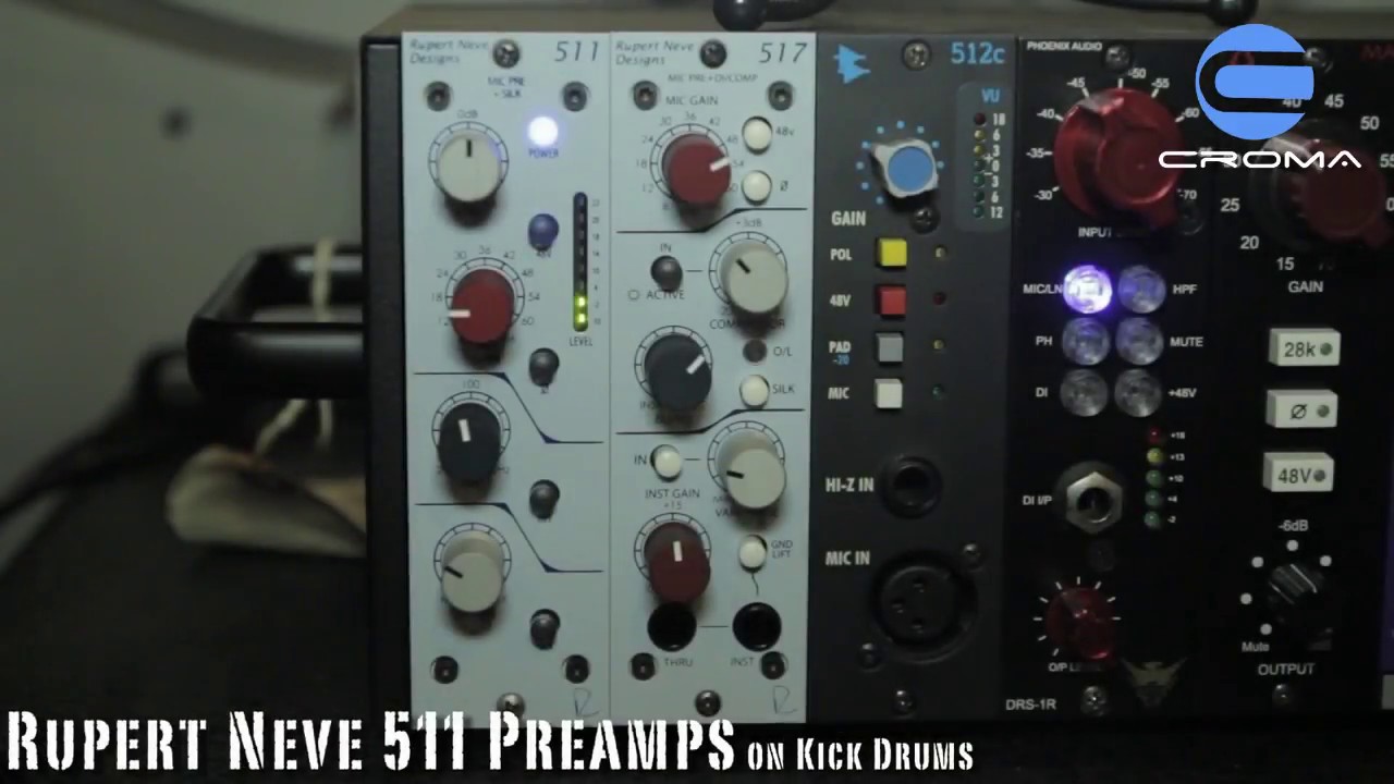 Rupert Neve 511 Preamplificador de micrófono - YouTube